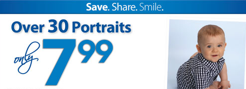 Walmart PictureMe Portrait Studios: *HOT* Deal