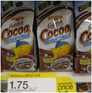 Target: *HOT!* Pepperidge Farm Cocoa Adventures Goldfish ONLY $0.21 (No ...