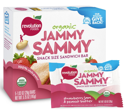 Amazon: 25 Organic Jammy Sammy Snacks Only $8.12 Shipped