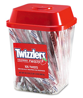 Staples.com: 2-Pound Container of Twizzler Strawberry Twists as Low as ...