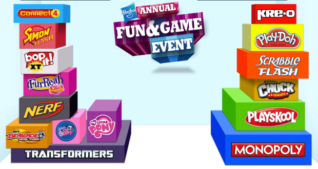 Hasbro's Annual Fun Instant Win Game--Over 1,000 Hasbro Toys & Games ...