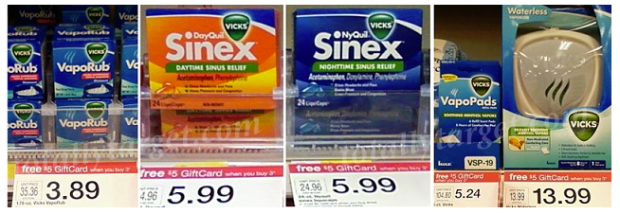 Target: *HOT* Vicks Products Gift Card Deal