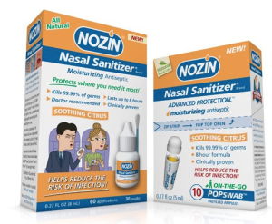 FREE Sample of Nozin Nasal Sanitizer