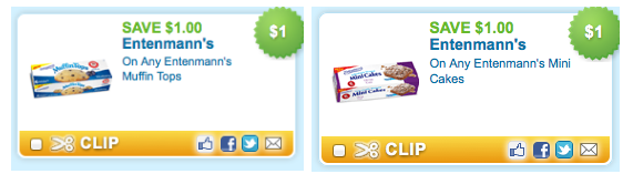 New $1/1 Entenmann's Coupons