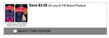 New High Value $3/1 ANY K-Y Brand Product Coupon (+ More!) = FREE K-Y ...