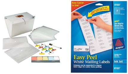 OfficeMax.com: Free Organization Kit, 1¢ Avery Labels & More (After ...
