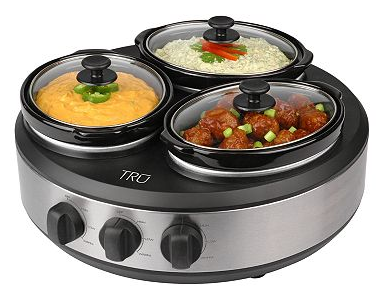 Kohl's.com: TRU 3-Crock Round Buffet Slow Cooker Only $23.99 (Regularly ...