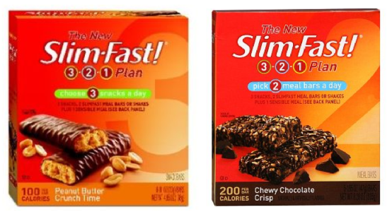 Walgreens: Slim-Fast Snack Bars Only $1.99