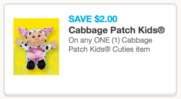 New $2/1 Cabbage Patch Kids Cuties Item Coupon = Only $7.99 at Target