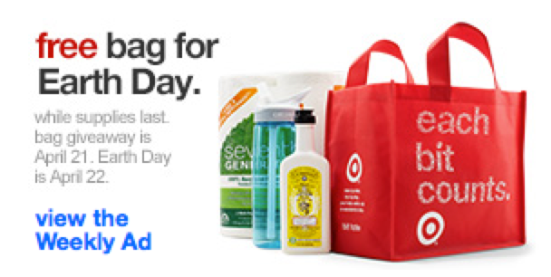 Target Reminder: FREE Reusable Bag, Coupons & Possible FREE Samples