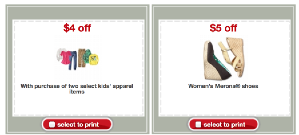 *HOT* Target Coupons: $4/2 Kids' Apparel Items + $5/1 Women's Merona ...