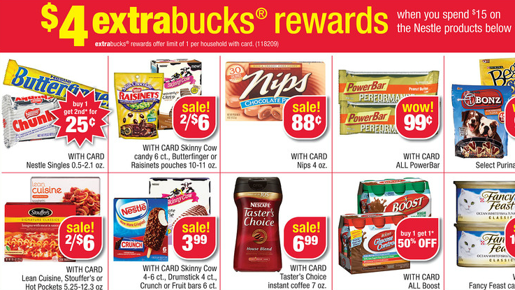 $1/1 Nestle Drumstick Cones or Nestle Frozen Snacks Coupon = $1.99 at ...