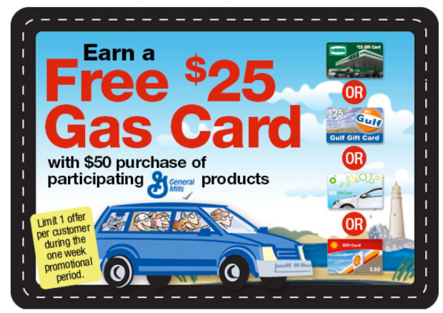 ShopRite: FREE $25 Gas Card W/ a $50 General Mills Purchase (Through 5/25)