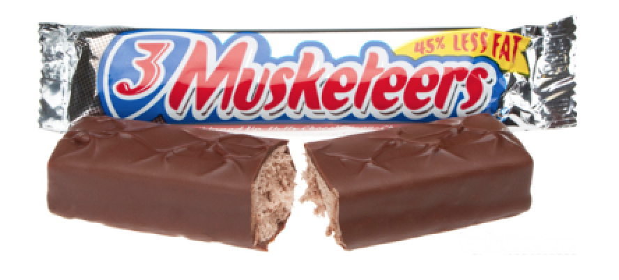 Rare $0.50/2 3 Musketeers Bars Coupon (Available Again!) = Only $0.13 ...