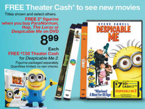 Target: Despicable Me DVD Only $8.99 (Includes Free Figurine and $7.50 ...