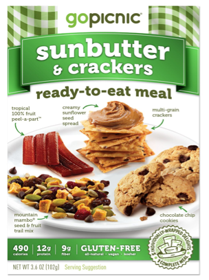 Amazon: Go Picnic Sunbutter & Crackers Gluten-Free Meals Only $2.52 Each