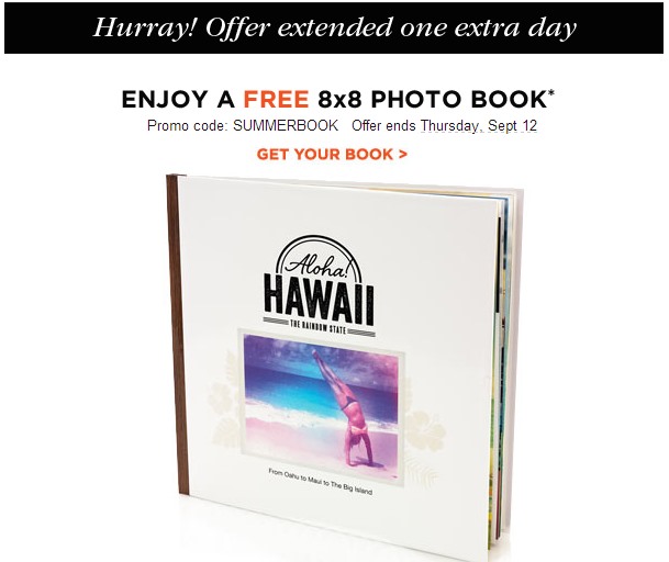 Shutterfly: Free 8×8 Hard Cover Photo Book OR $23.99 Off Larger Photo ...