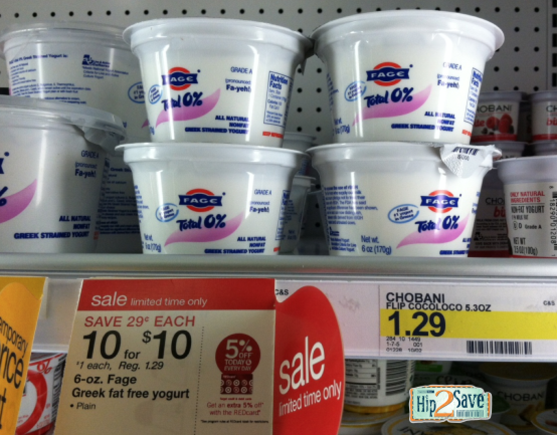 Target: Fage Yogurt Single Cups Only $0.50 + More