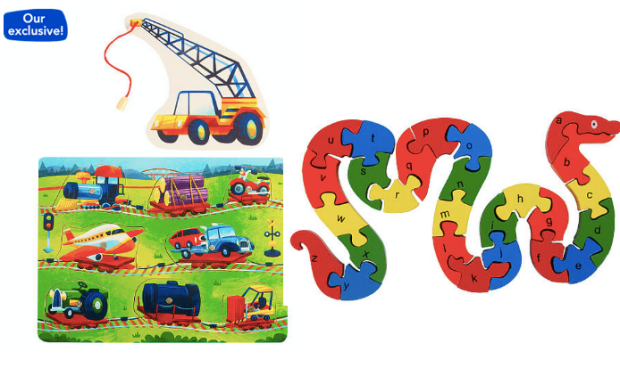 Toys R Us: Imaginarium Wooden Puzzles Only $3 (Through Today Only!) + More