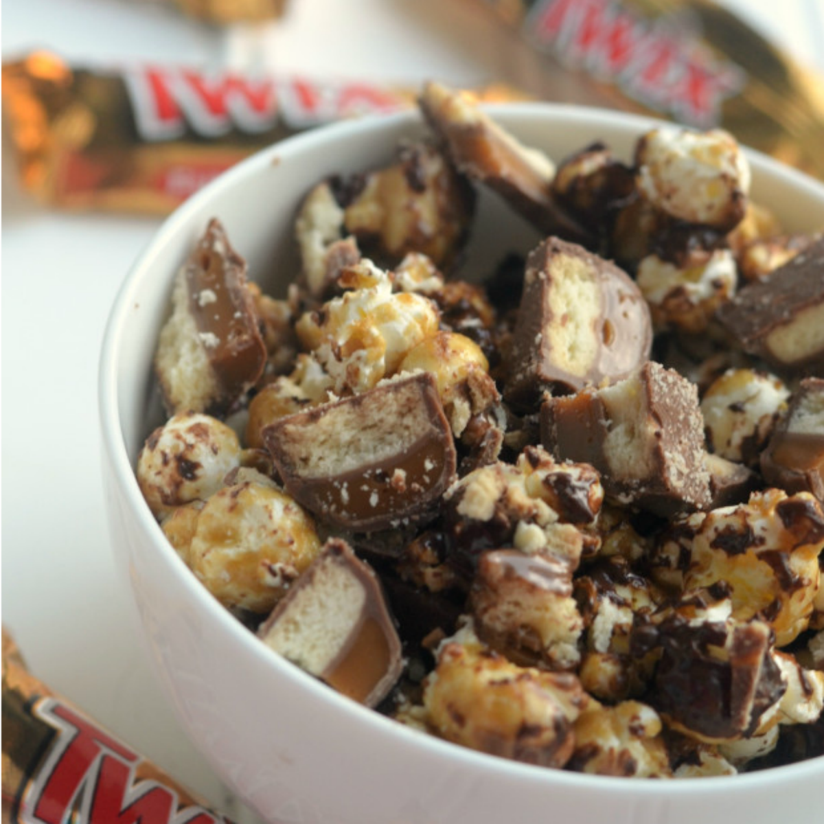 The Best Twix Caramel Popcorn Recipe | Hip2Save
