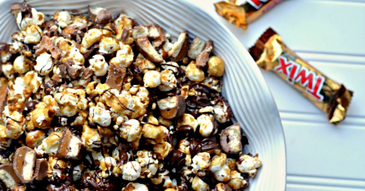 The Best Twix Caramel Popcorn Recipe | Hip2Save
