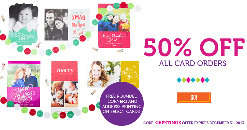 Great Deal on Holiday Greeting Cards (50% Off!)