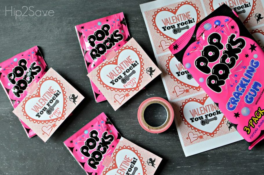 Pop Rocks Valentine's Day Cards (+ FREE Printables) - Easy & Affordable ...
