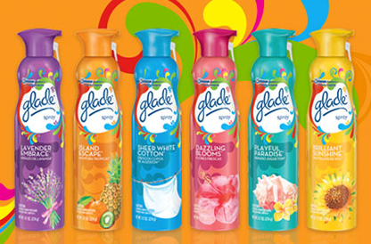 Glade Premium Aerosols Sweepstakes: 1,200 Win FREE Bottle of Glade ...