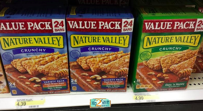 Target: Possible HUGE Price Cut on Nature Valley Granola Bars Value ...