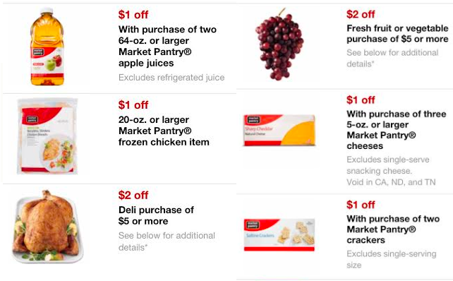 Target: New Mobile Coupons (Save on Fresh Fruit, Fresh Veggies, Apple ...