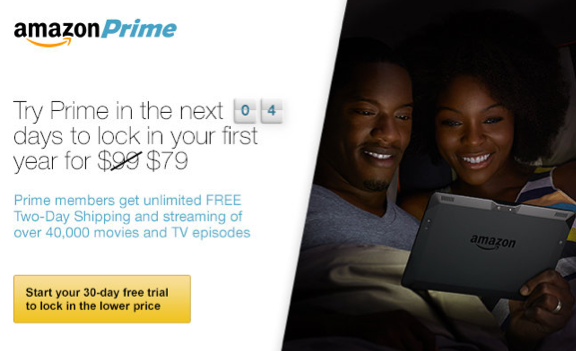 Amazon Prime: New Members Start FREE 30-Day Trial and Lock in First ...