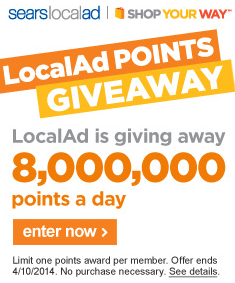 Shop Your Way Rewards Members: Earn 4,000 FREE Points = $4 Reward ...