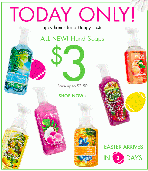 Bath & Body Works: Hand Soap As Low As $2.59 Each Shipped (Regularly Up ...
