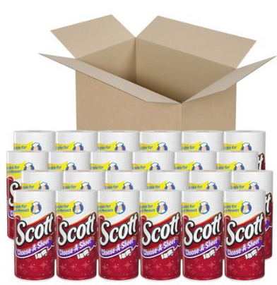 Amazon: *HOT* 48 Scott MEGA Rolls Paper Towels Only $36.37 Shipped ...