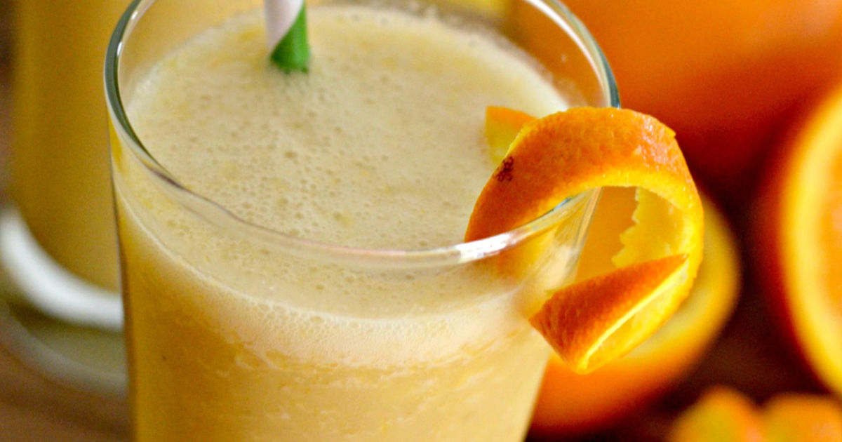 4 Ingredient Homemade Orange Julius (Dairy-Free) | Hip2Save