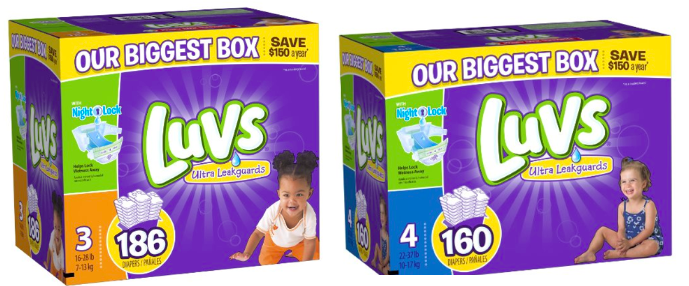 Amazon: Luvs Diapers as Low as 13¢ Each