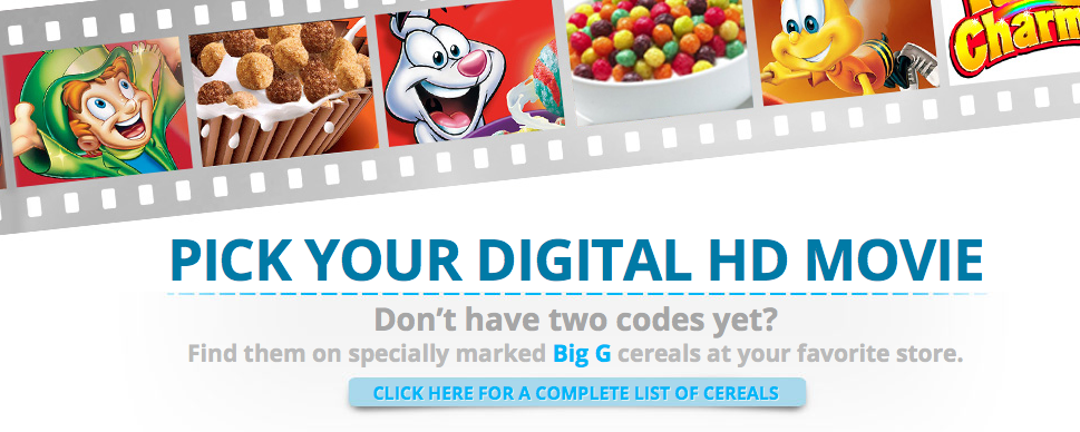 FREE Digital HD Movie w/ Purchase of 2 Specially Marked Boxes of ...