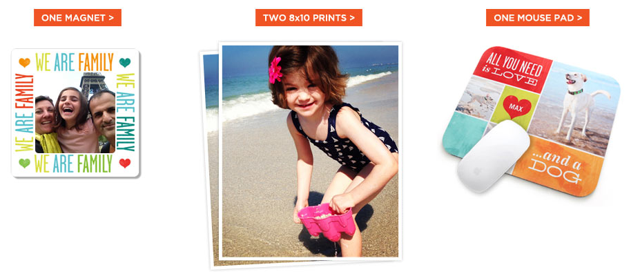 Shutterfly: FREE Personalized Magnet, Two 8X10 Prints OR a Mouse Pad ...