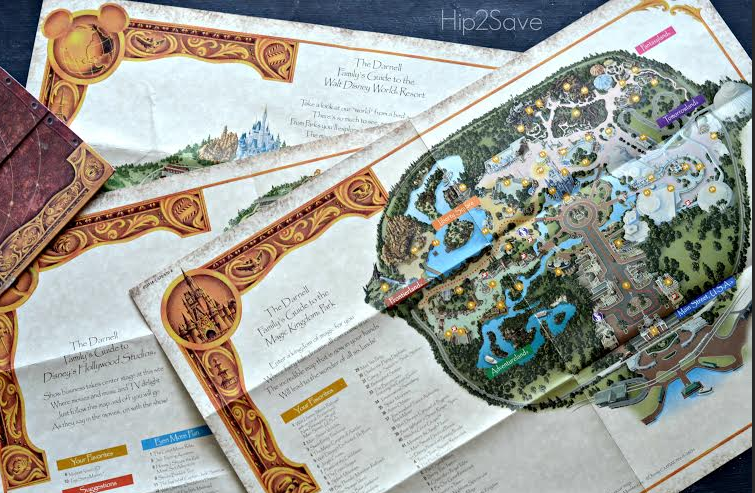 FREE Walt Disney World Customized Map + FREE Shipping (Great Keepsake ...