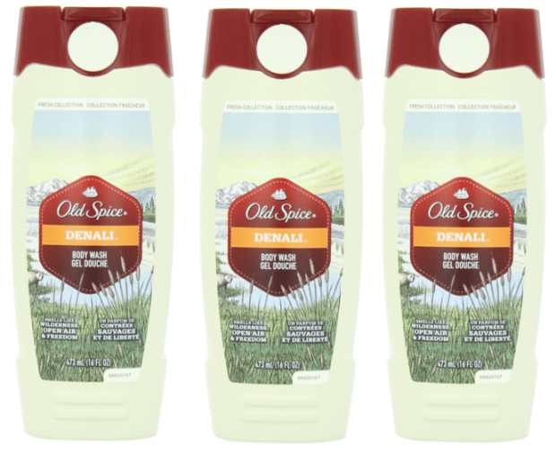 Amazon: Old Spice Fresh Collection Denali Body Wash Only 53¢ Each Shipped