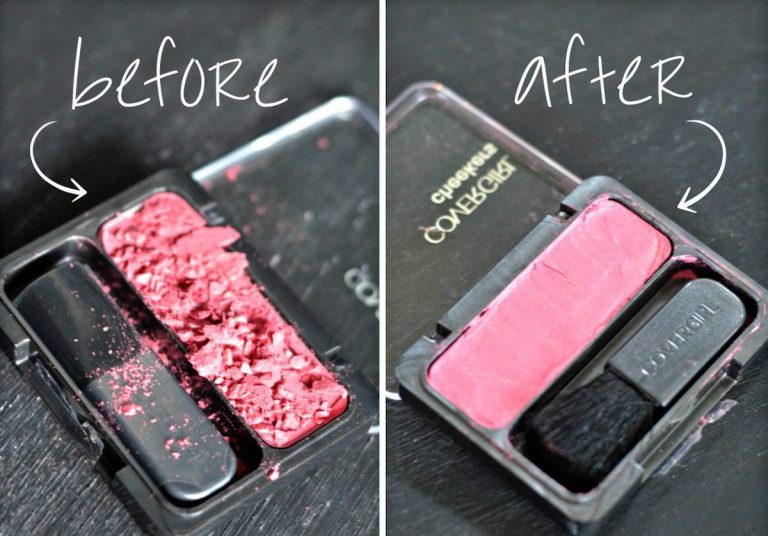 How to Fix Broken Powder Makeup