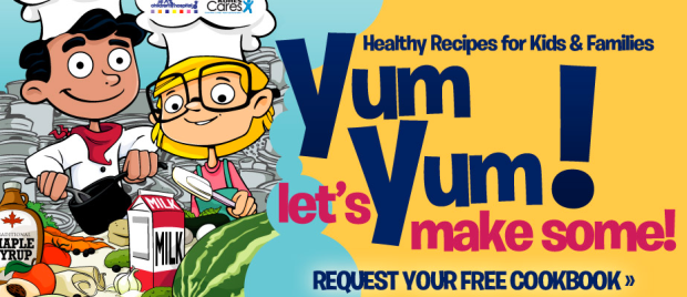 FREE "Yum Yum! Let's Make Some!" Kid's Cookbook