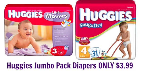 Rite Aid: Huggies Jumbo Pack Diapers Only $3.99 (Starting 9/14 - Print ...