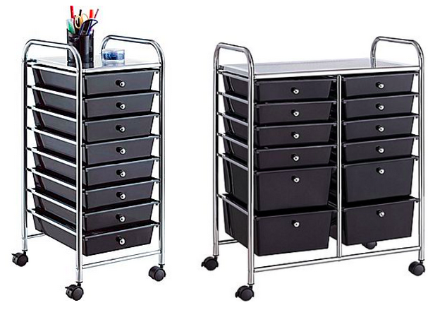 Staples.com: Highly Rated Rolling Storage Carts as Low as $17.49 ...