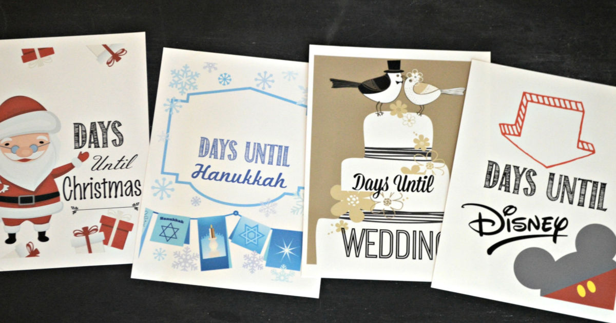 Homemade Christmas Countdown (Includes Free Printables for Christmas ...