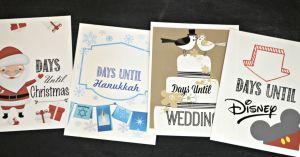 Homemade Christmas Countdown (Includes Free Printables for Christmas ...