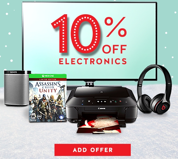 Target Cartwheel: 10% Off Electronics (2 Days Only)