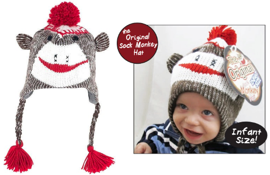 Adorable Original Sock Monkey Infant Hats as Low as $2.97 Each Shipped ...
