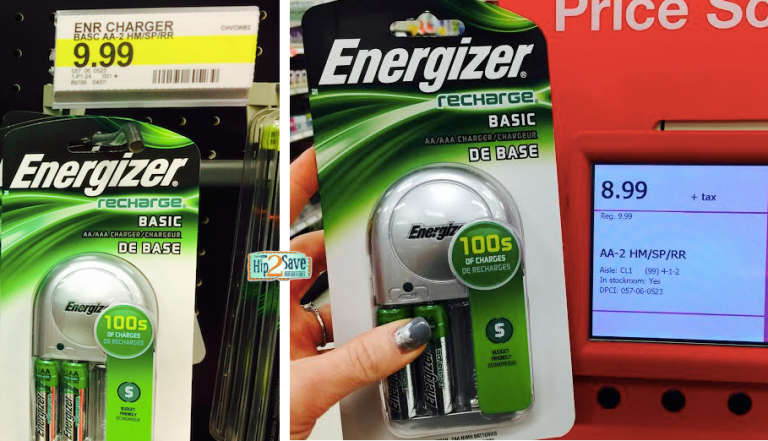 Target: Energizer Recharge Basic AA/AAA Battery Charger Only $4.09 ...