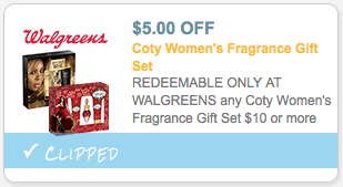 New $5 Off ANY $10 Coty Women's Fragrance Gift Set Coupon = Only $8.91 ...